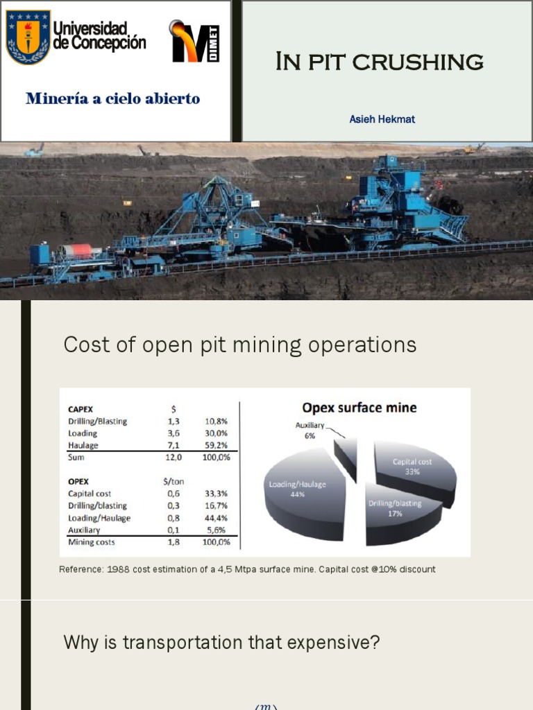 In-Pit Crushing and Conveying Systems | PDF | Belt (Mechanical) | Truck