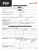 NSL 2025 Application Form Fillable | PDF