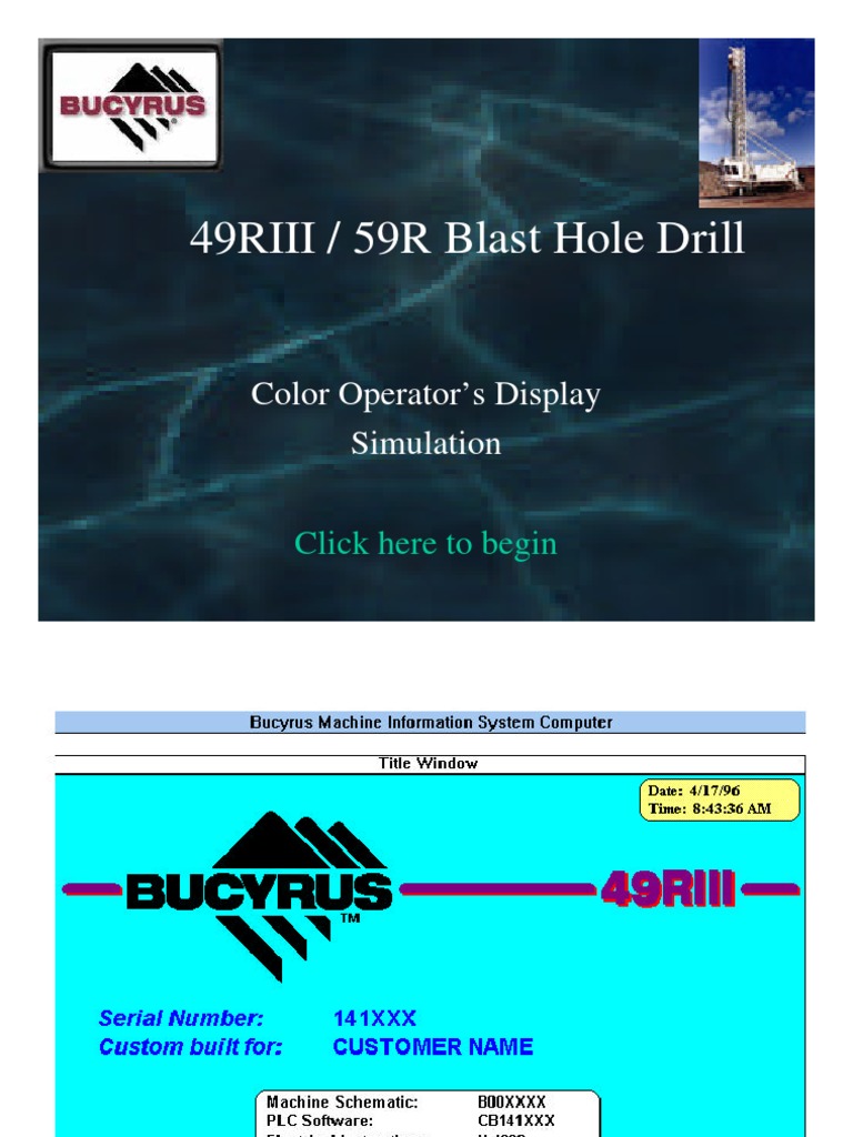 49RIII / 59R Drill Operator Display | PDF