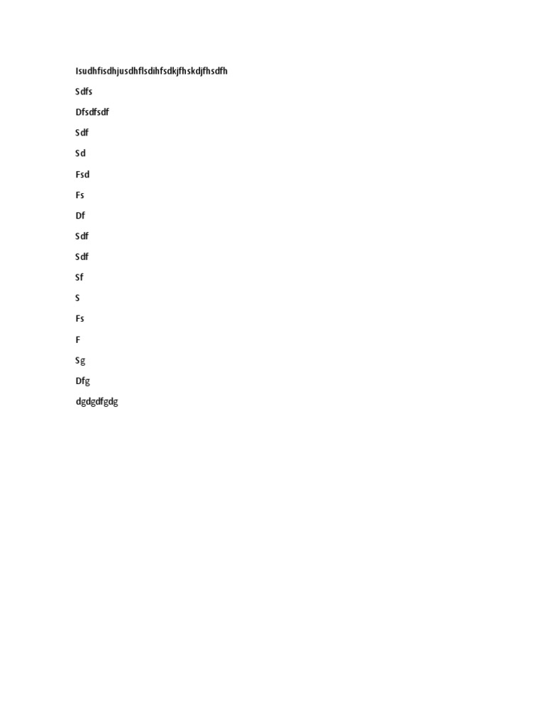 Isudhfisdhjusdhflsdihfsdkjfhskdjfhsdfh Sdfs DFSDFSDF SDF SD FSD Fs DF ...