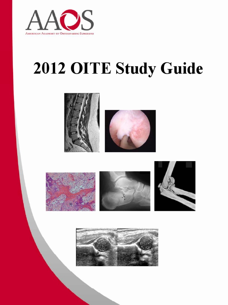 2012 Oite | PDF | Orthopedic Surgery | Medical Specialties