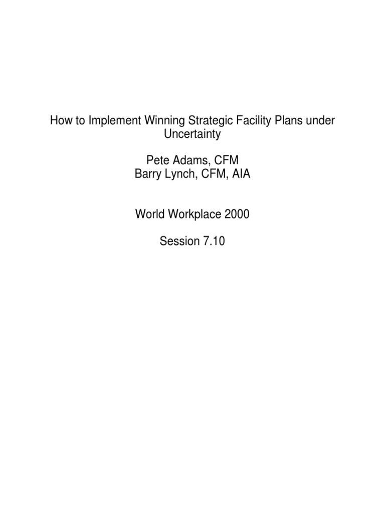 Winning Strategies | PDF | Internal Rate Of Return | Net Present Value