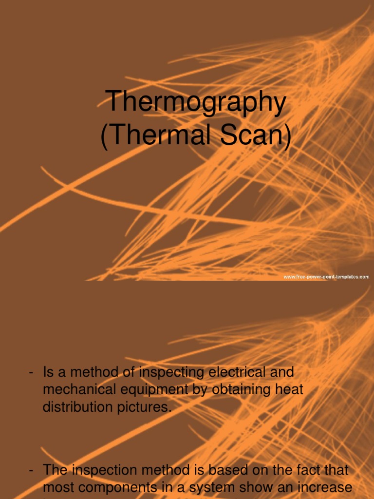 Thermography (Thermal Scan) | PDF | Thermography | Infrared