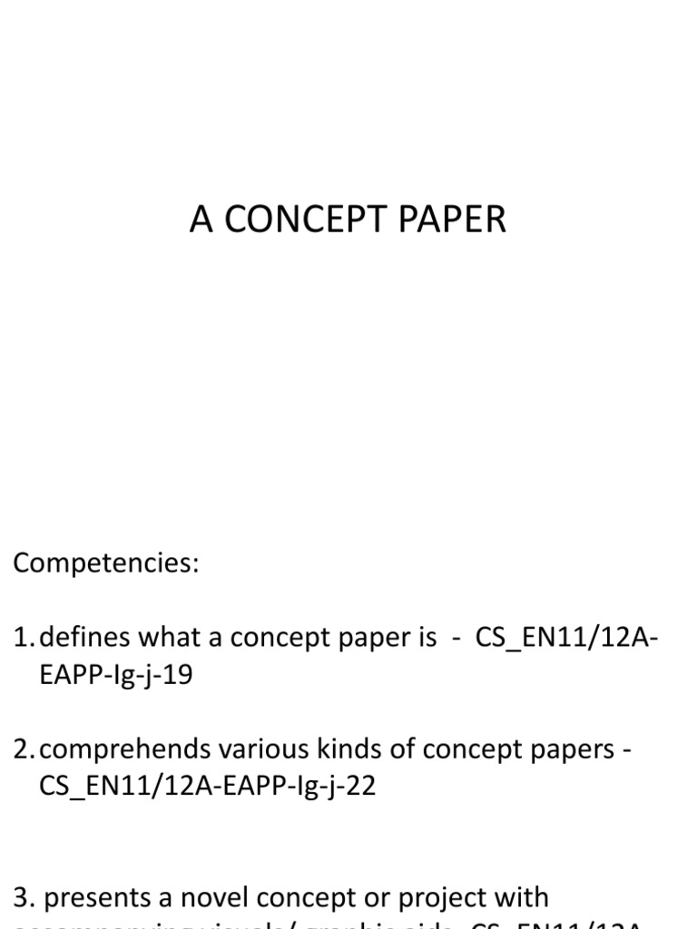 Understanding Concept Papers and Creativity | PDF | Advertising ...