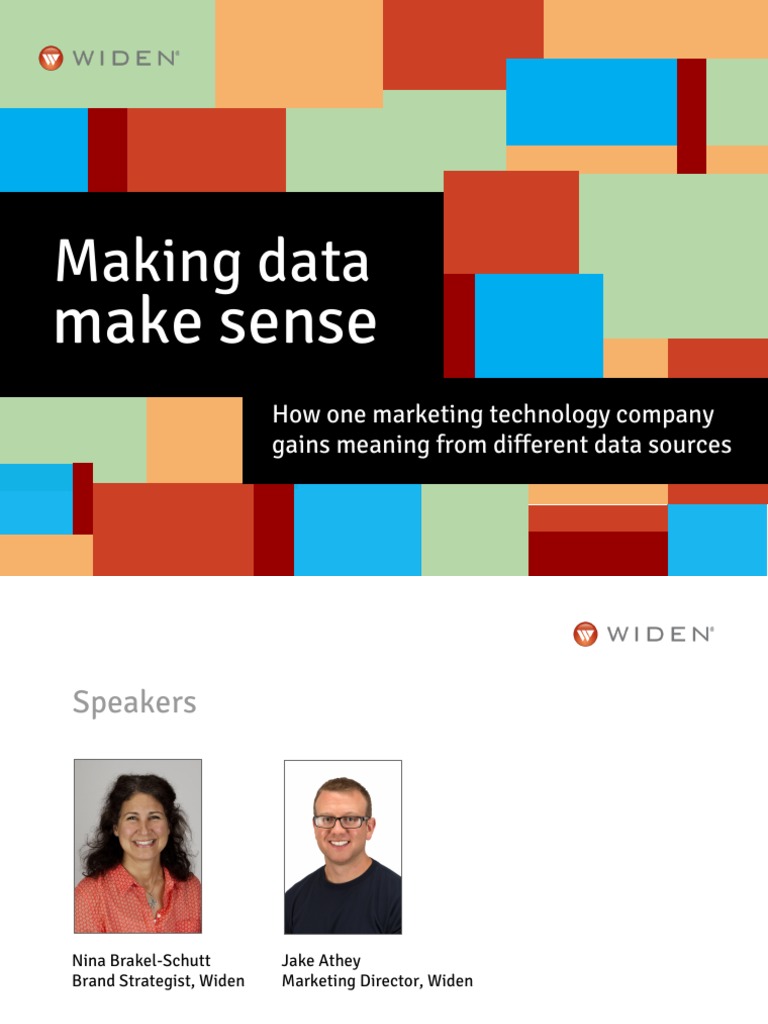 Making Data: Make Sense | PDF | Analytics | Market (Economics)