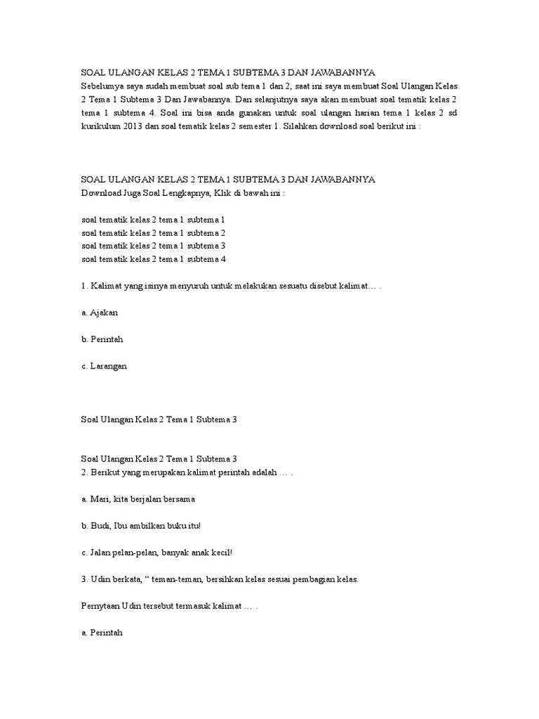 UH Tema 1 Subtema 1 | PDF