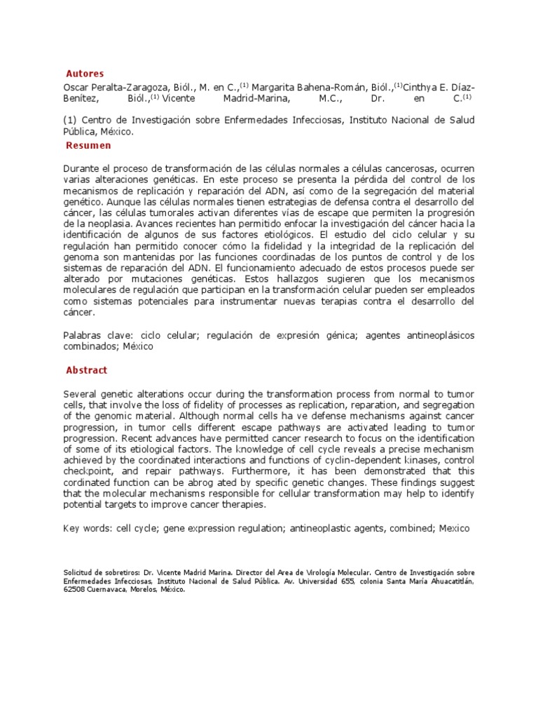 Ciclo Celular RB p53 | PDF | P53 | Ciclo celular