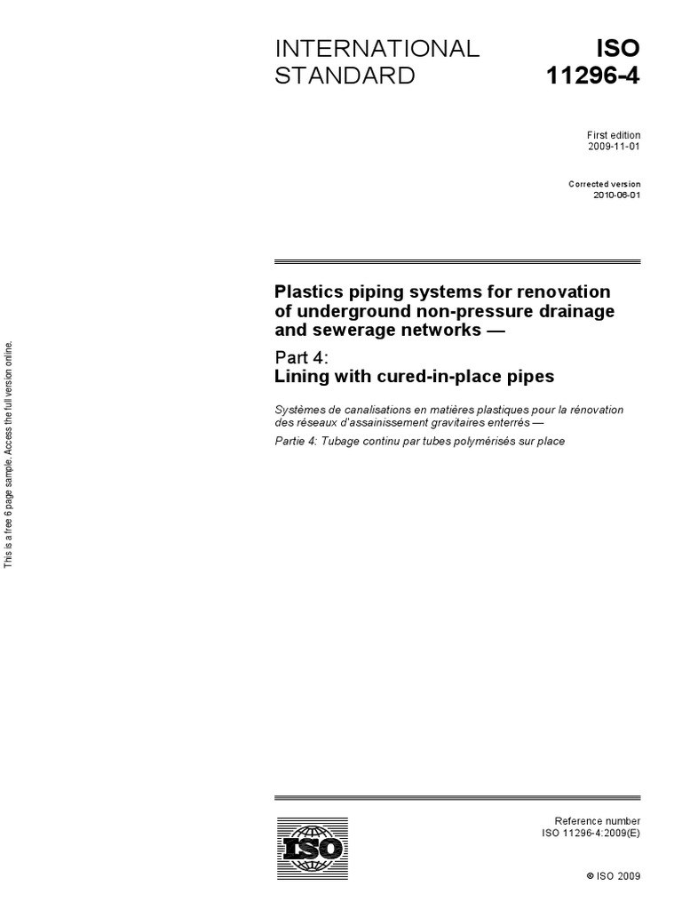 Iso - 11296 4 2009 PDF | PDF | International Organization For ...