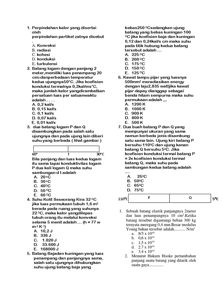 Latihan Soal PHB | PDF