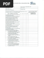 Earthquake Drill Observation Checklist | PDF | Emergency Evacuation ...