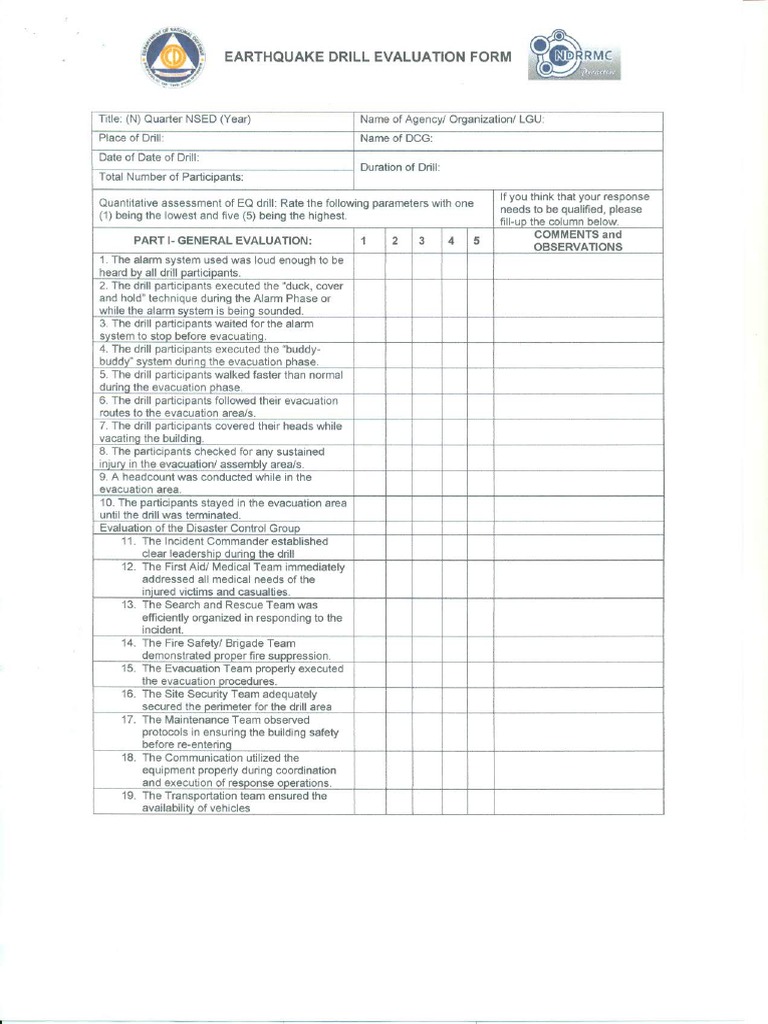 earthquake-drill-evaluation-form-ocd-pdf
