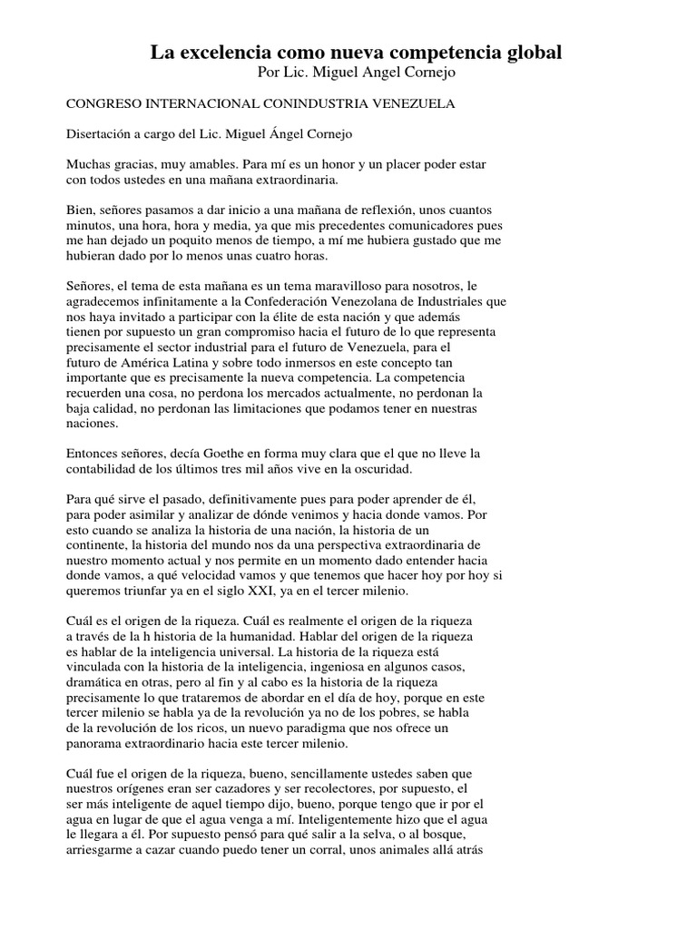 Miguel Angel Cornejo La Excelencia | PDF | Japón | Los Estados Unidos Miguel Angel Cornejo La Excelencia | PDF | Japón | Los Estados Unidos