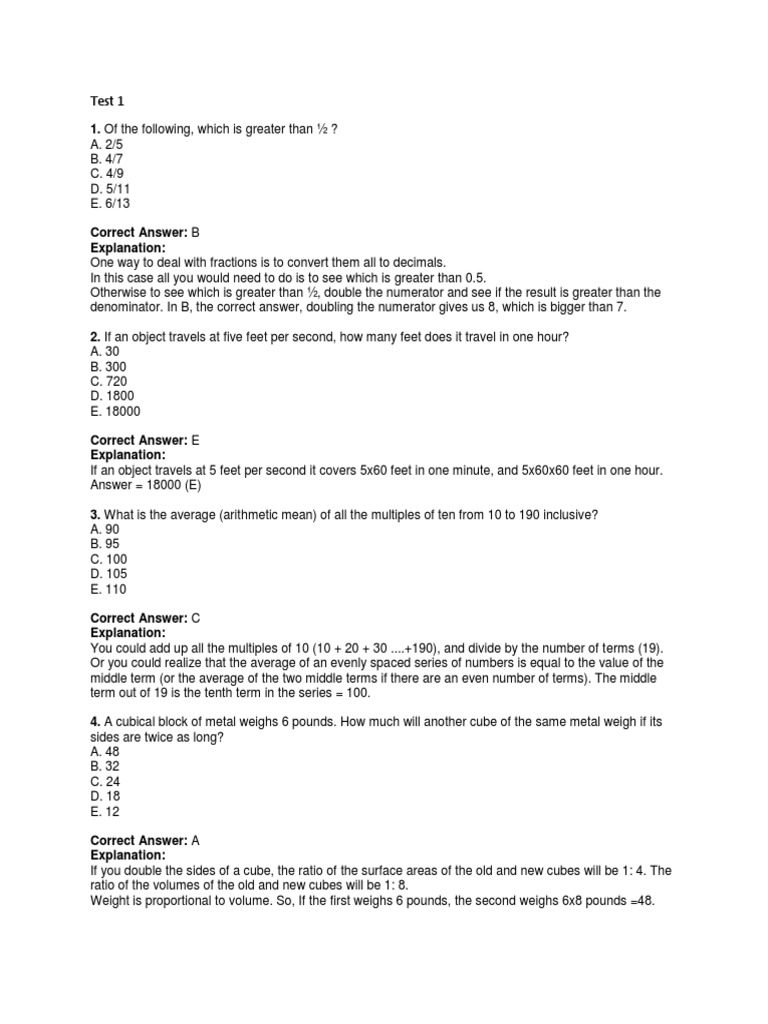 Problem Solving | PDF | Fraction (Mathematics) | Numbers
