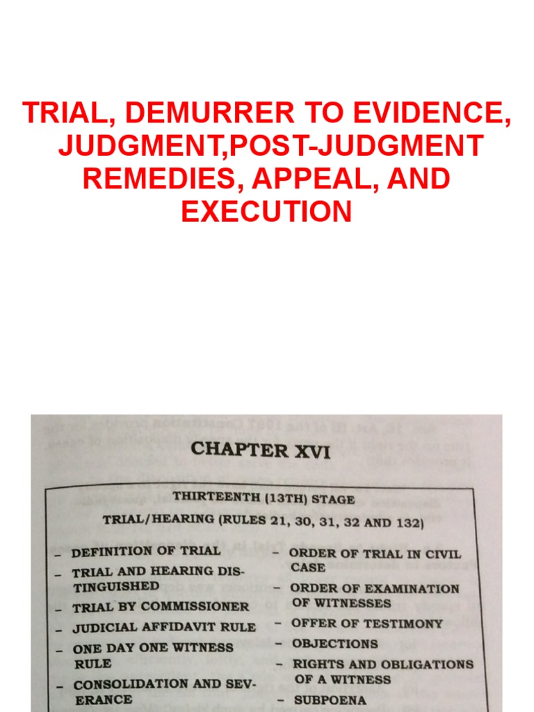 Civil Procedure | PDF | Appeal | Judgment (Law)
