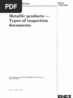 En 10204 | PDF | Specification (Technical Standard) | Regulatory Compliance