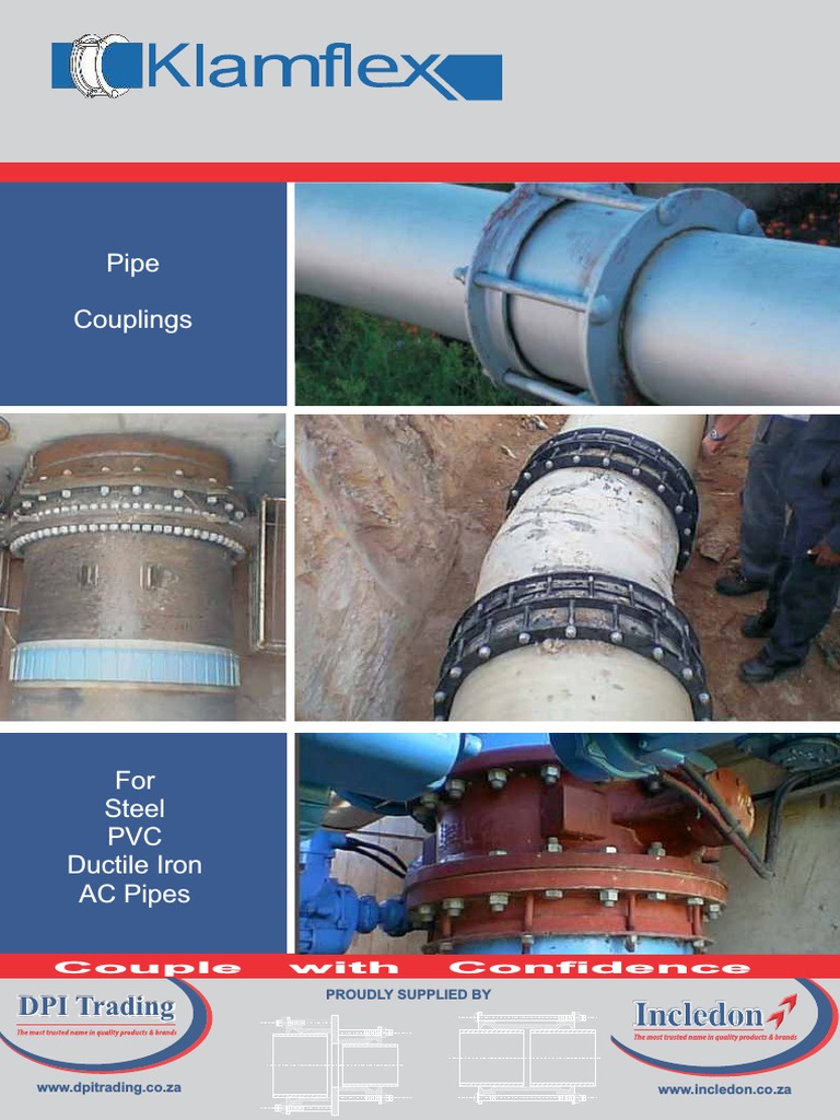 Klamflex Couplings Catalogue | PDF | Plumbing | Johannesburg