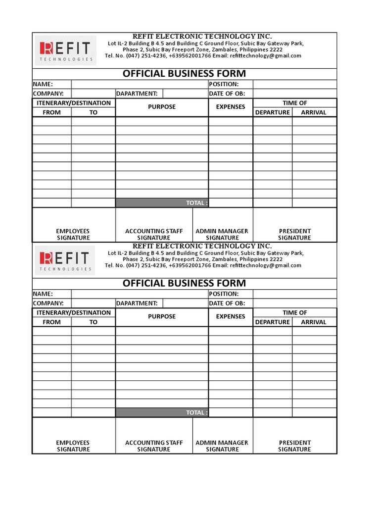 OB Form | PDF