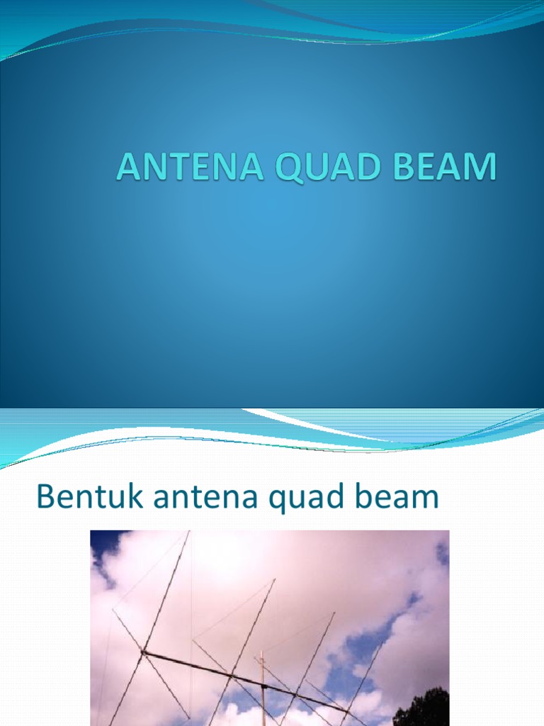 Antena Quad Beam | PDF