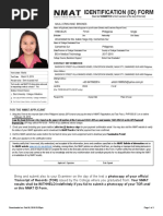 NMAT 2025 Registration Requirements | PDF | Identity Document | Medical ...