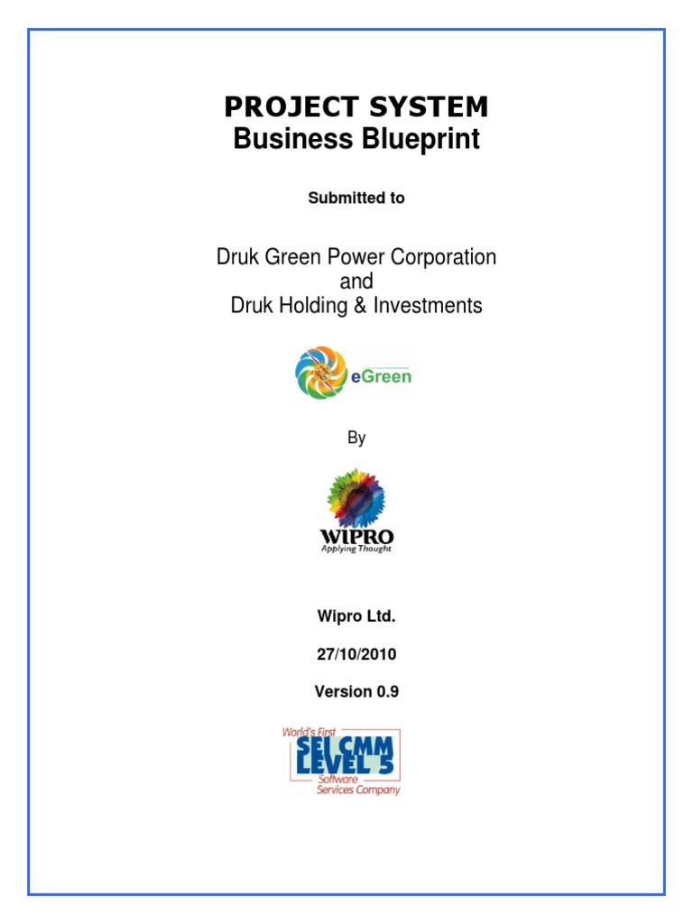 Business Blueprint PS | PDF | Sap Se | Business Process