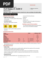 Shell Gadus S2 A320 Technical Data Sheet | PDF | Bearing (Mechanical ...