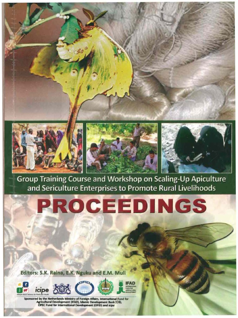 B27-2011group Training Course and Workshop On Scaling-Up Apiculture and Sericulture Enterprises ...