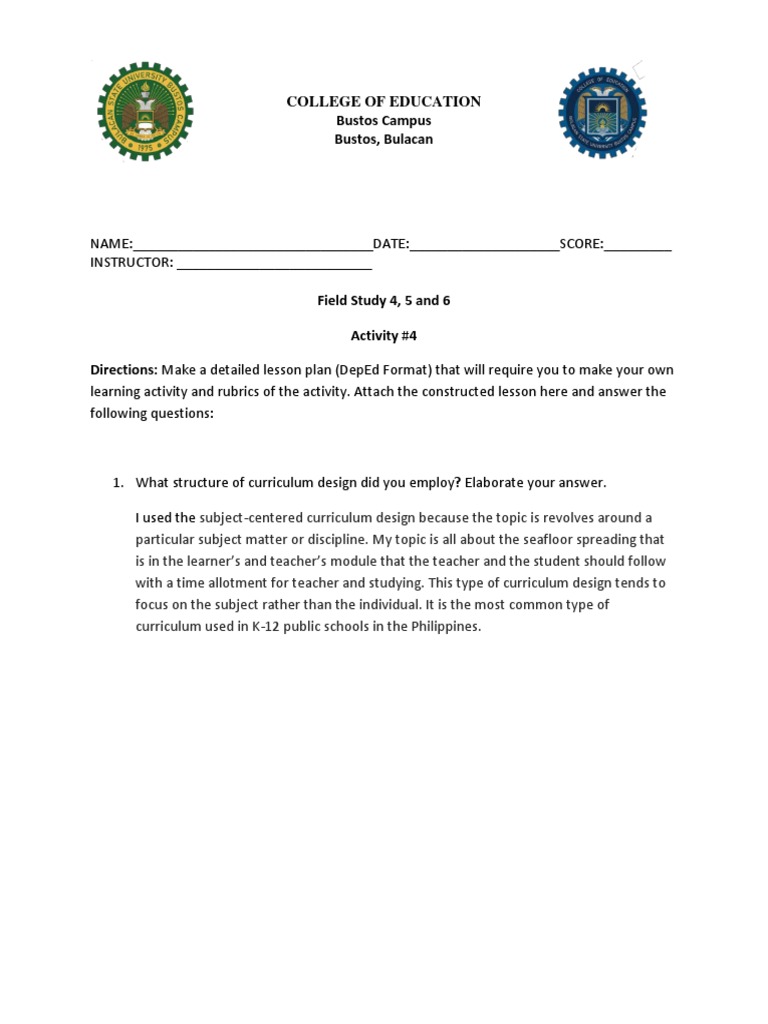 Curriculum Guide Sample | PDF | Teachers | Curriculum