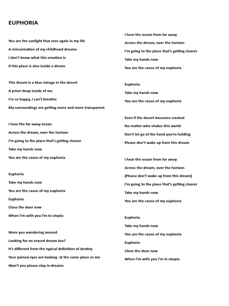 Euphoria | PDF