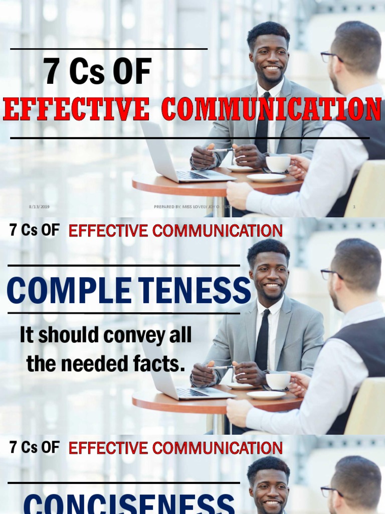 Features of Effective Communication | PDF