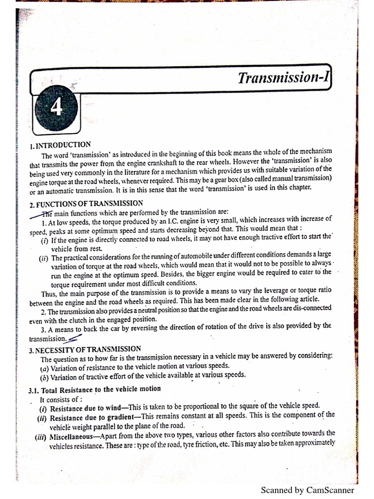 Transmission System | PDF