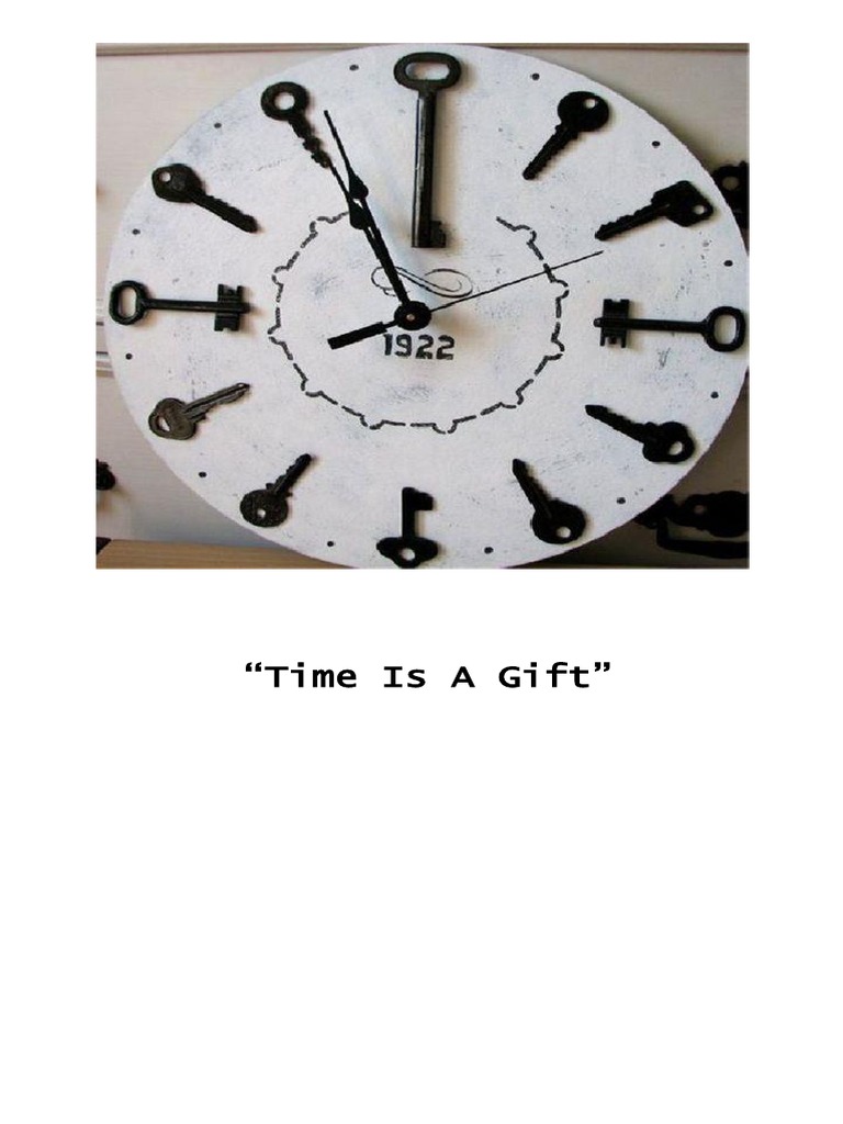 Time Is A Gift | PDF
