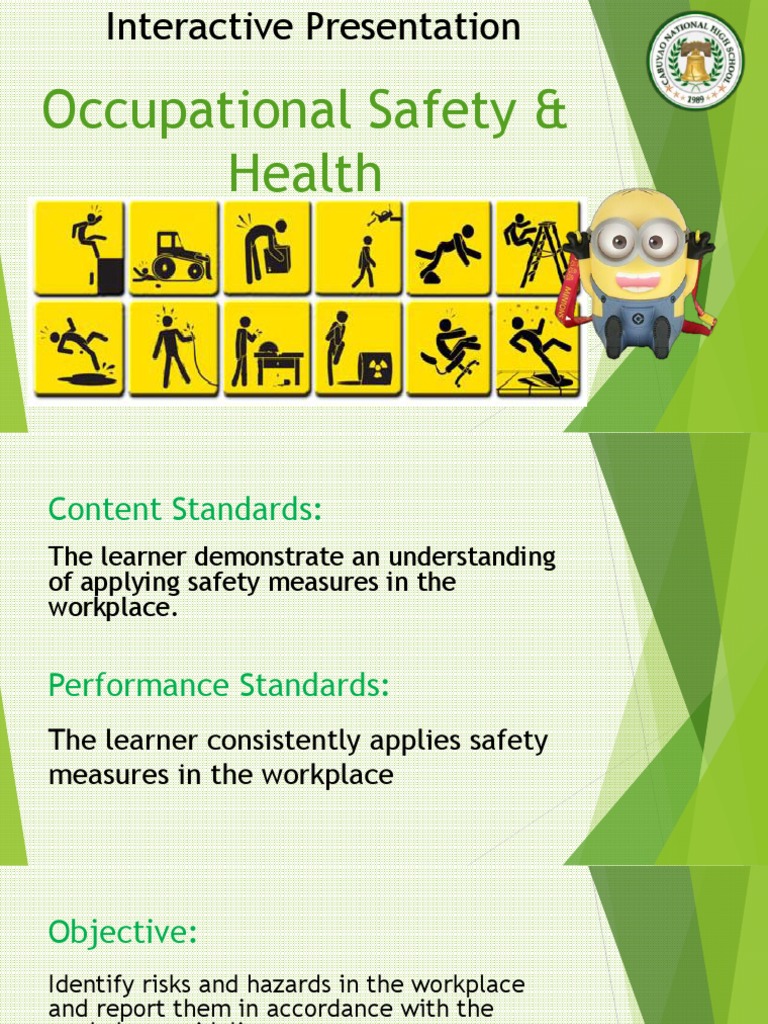 Lesson 3 - Types of Hazard in The Workplace | PDF | Hazards ...