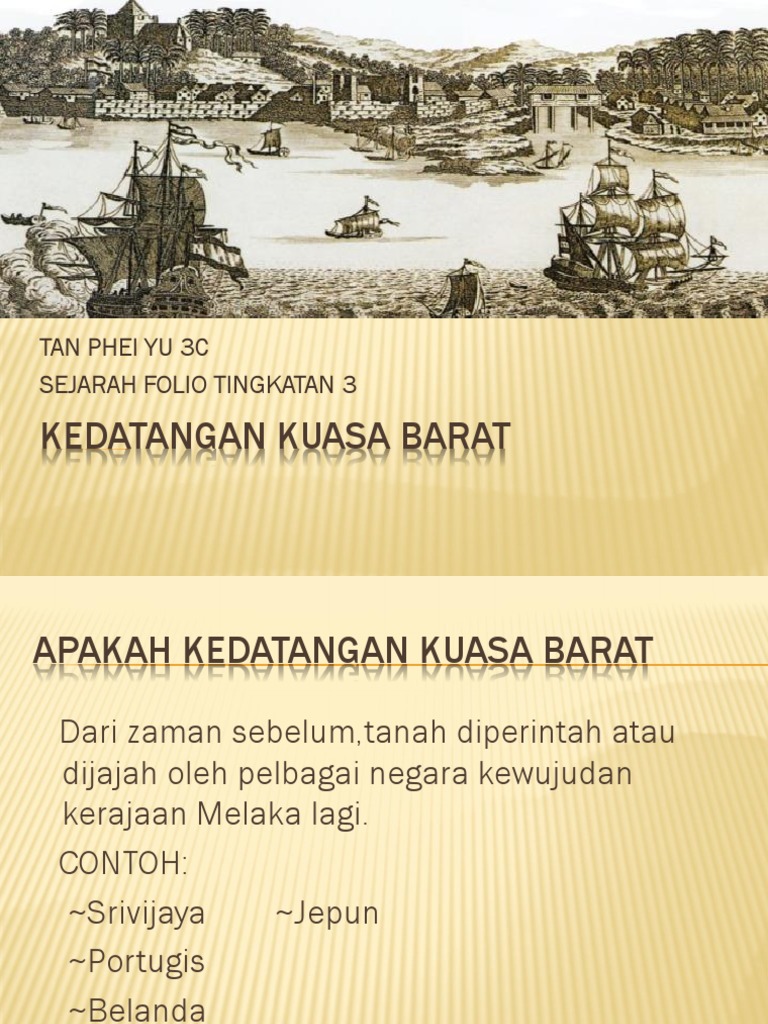 Kedatangan Kuasa Barat | PDF