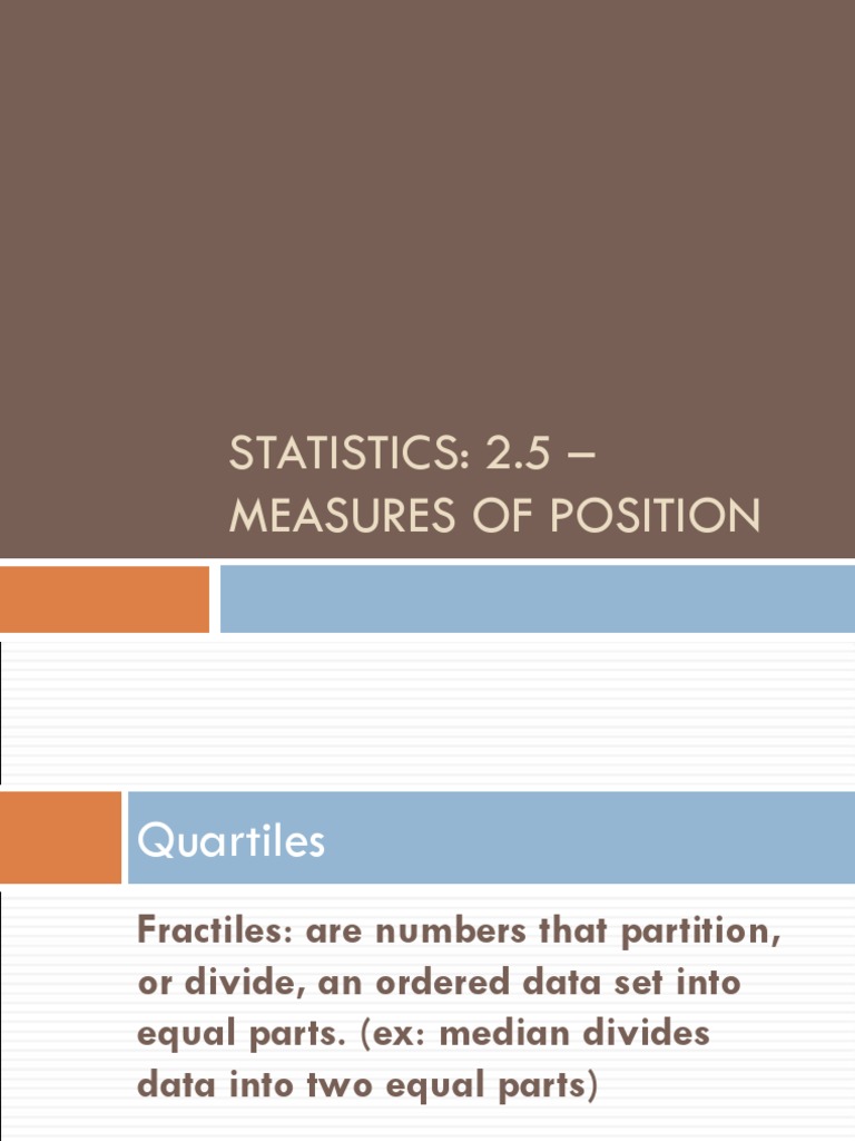 Powerpoint Presentation | PDF | Descriptive Statistics | Statistical ...