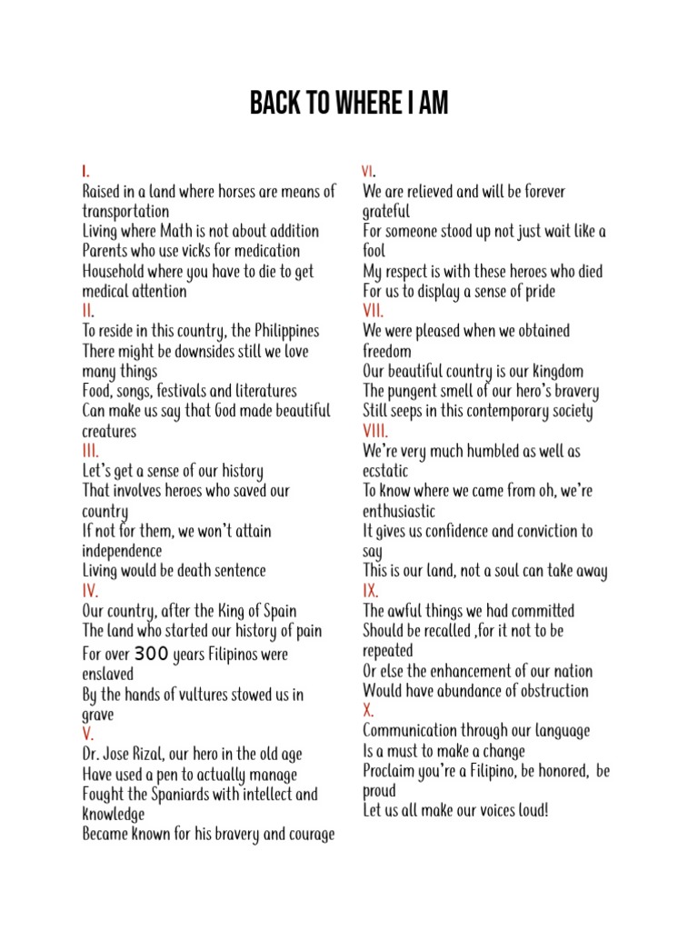 English Poem | PDF