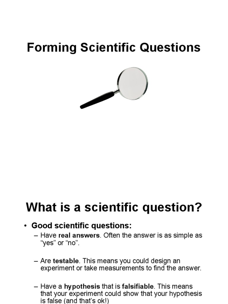 Forming Scientific Questions | PDF | Plastic | Polyvinyl Chloride