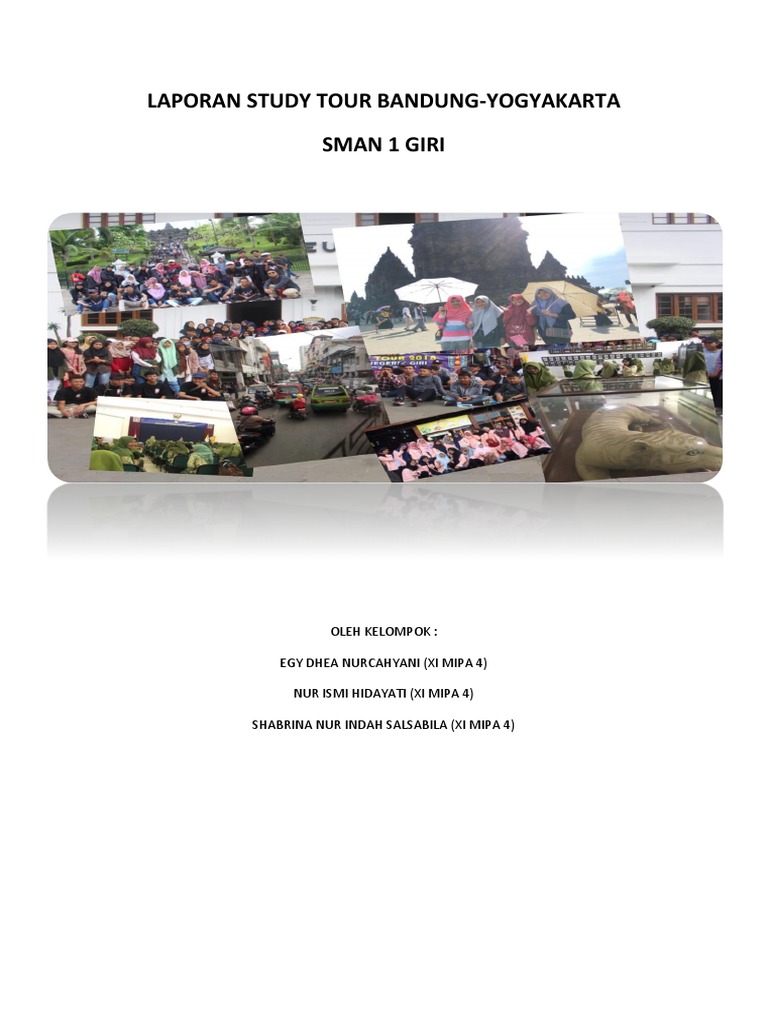 Proposal Study Tour Bandung | PDF