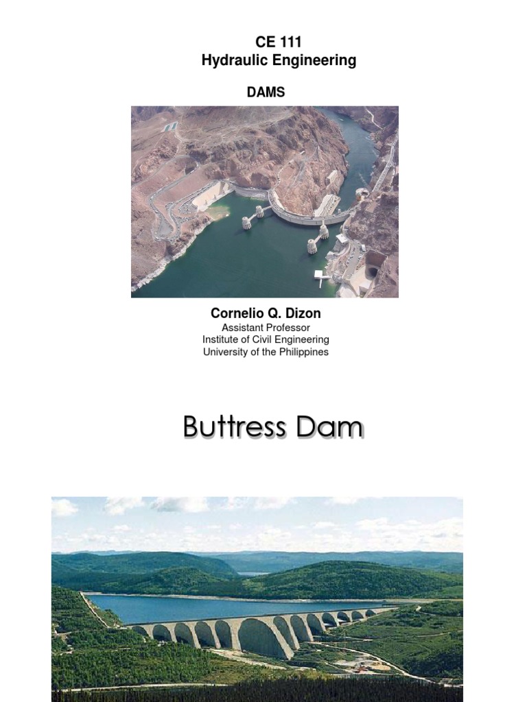 Buttress Dam Le1 | PDF | Dam | Foundation (Engineering)