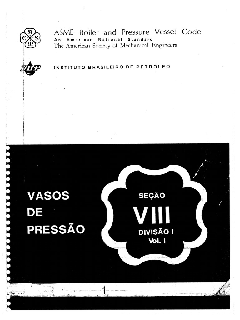 ASME-VIII - Vasos de Pressão - Traduzido PDF | PDF