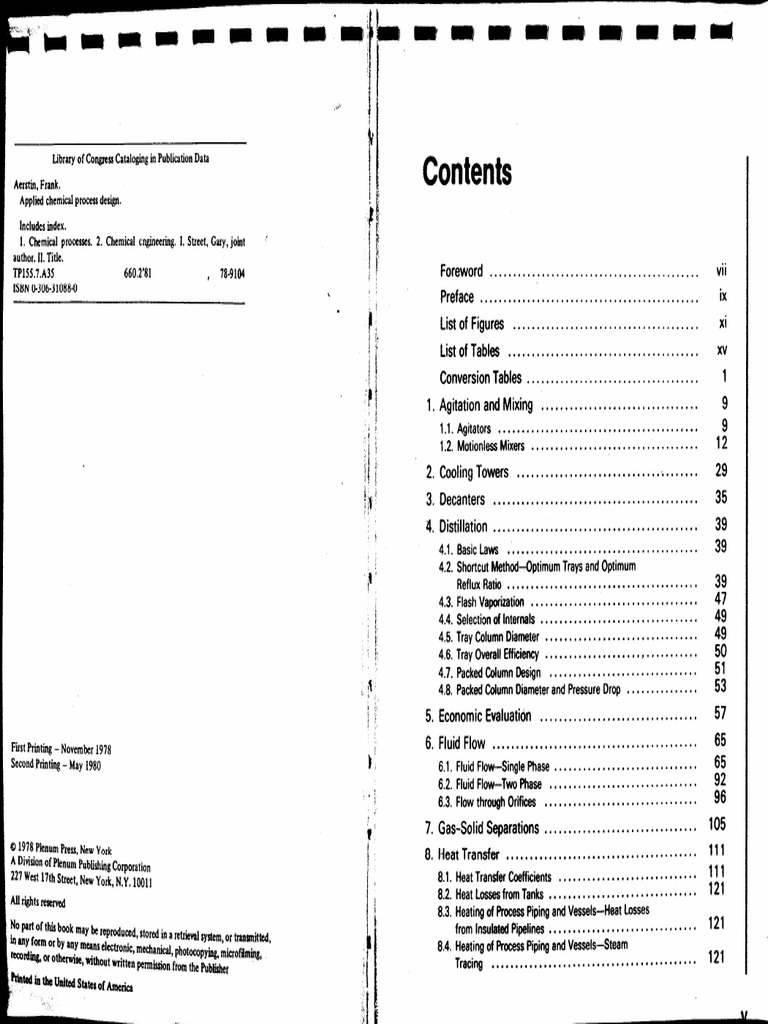 Applied Chemical Process Design