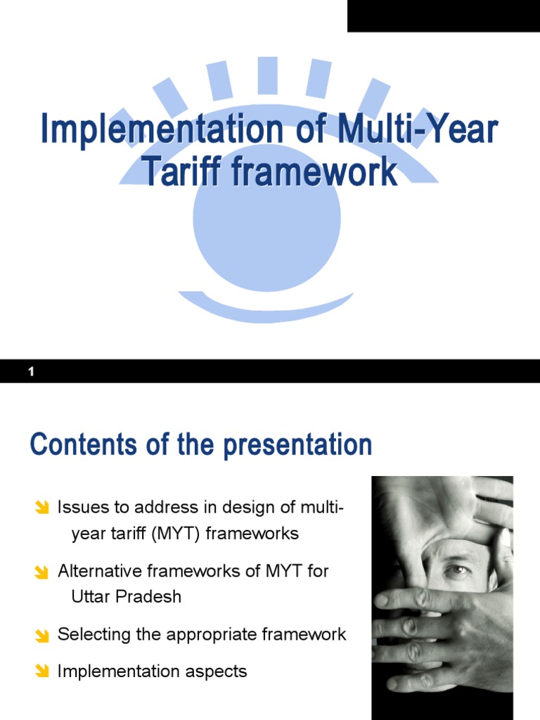 Implementation of Multi-Year Tariff Framework | PDF | Incentive | Risk
