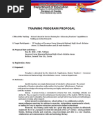 Team Building Proposal | PDF | Team Building | Emergence