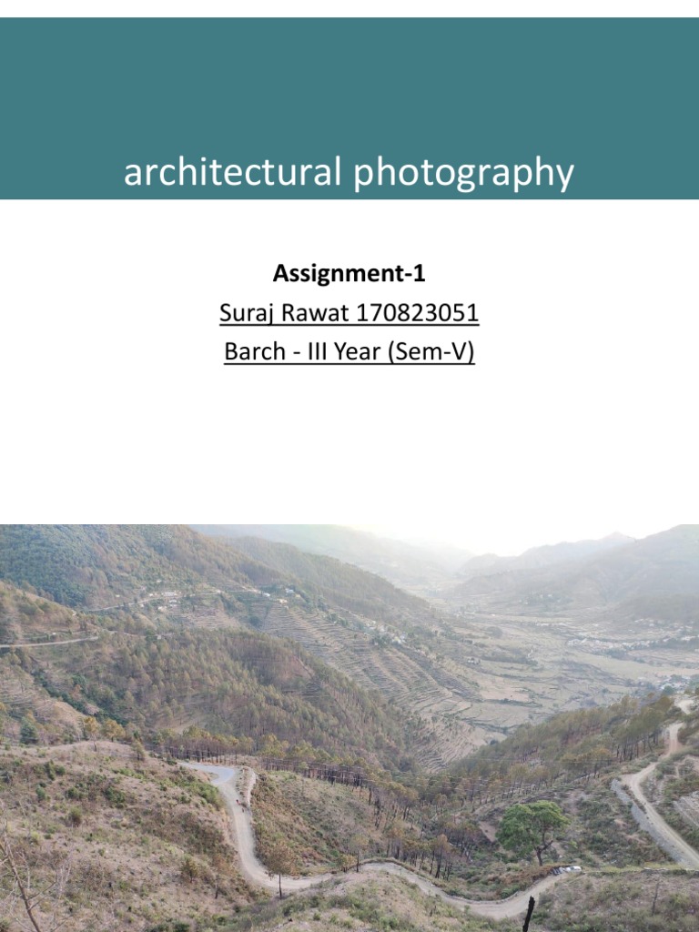 Architectural Photography: Assignment-1 | PDF