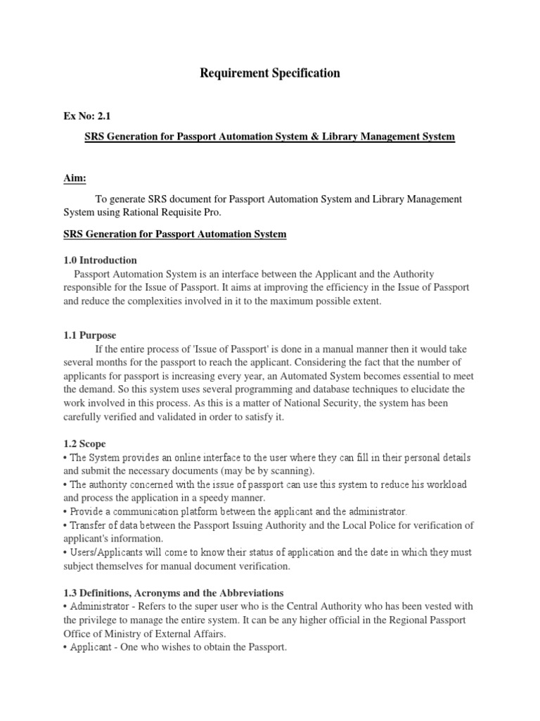 1.requirement Specification-SRS Generation | PDF | Use Case | User Interface