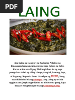 Sinaunang Sayaw NG Pilipinas | PDF