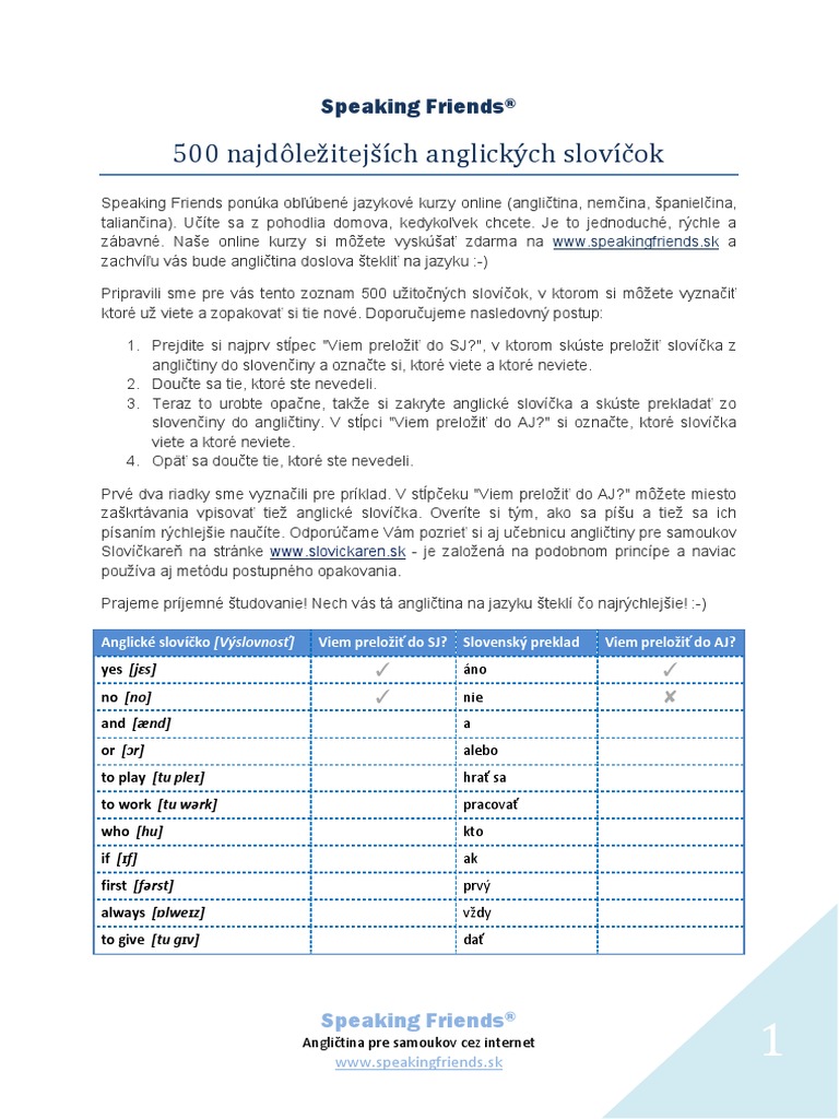 Anglictina Pre Samoukov | PDF