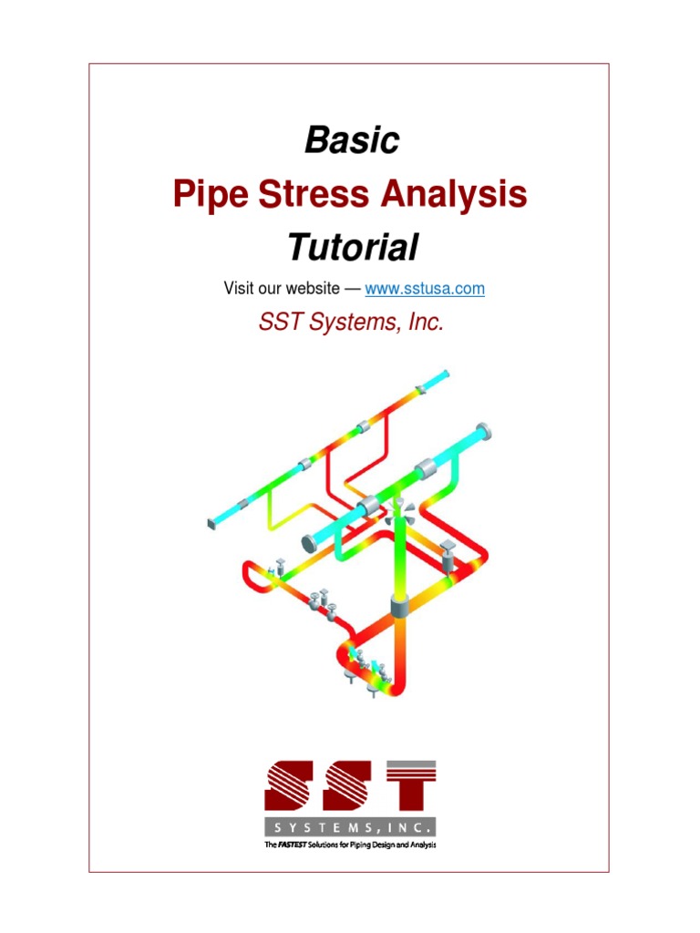 Basic Pipe Stress Analysis Tutorial PDF | PDF | Stress (Mechanics) | Pipe (Fluid Conveyance)
