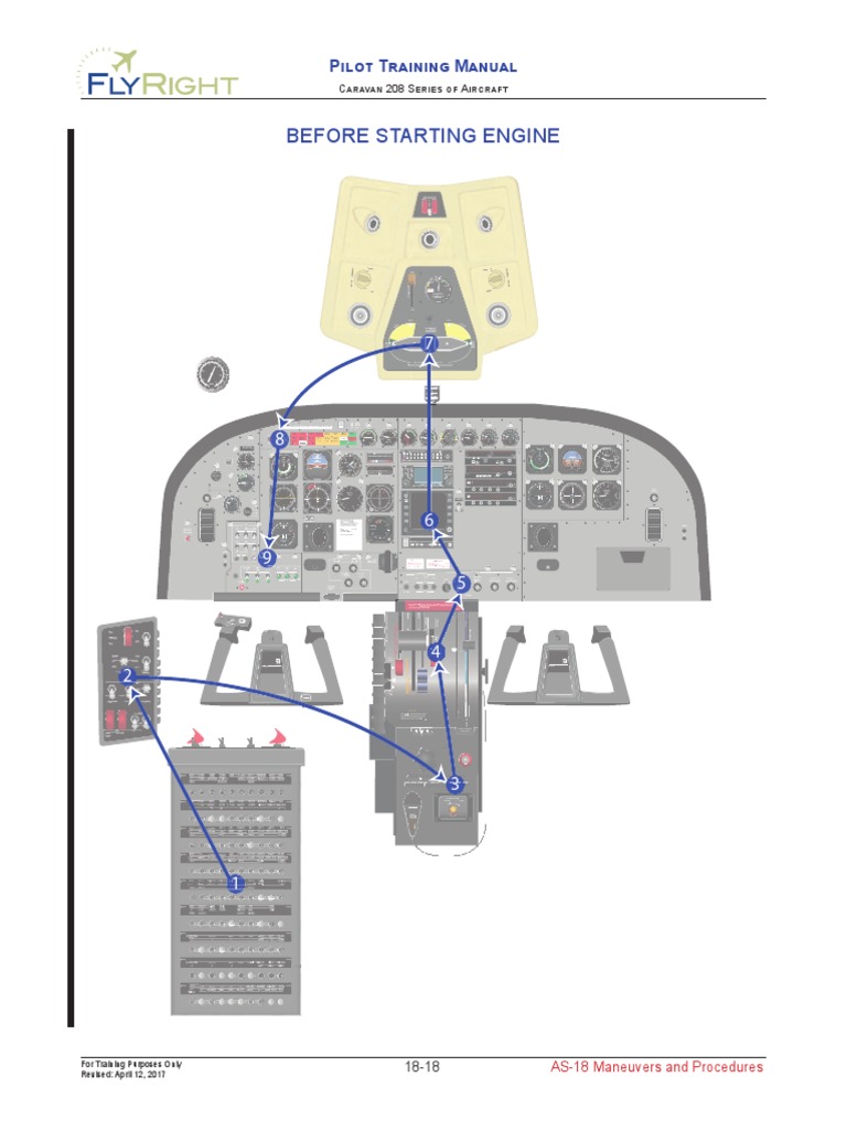 Manual de Entrenamiento Cessna 208 (212-217) | PDF | Engine Technology ...