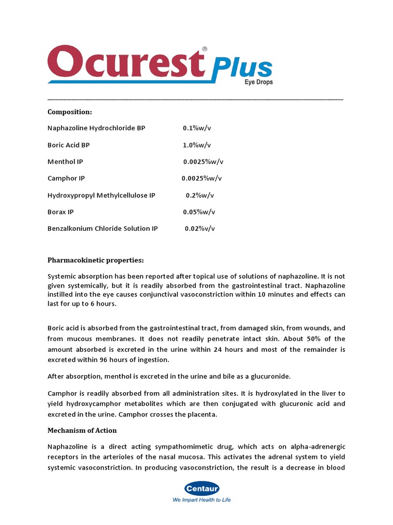 Ocurest Plus2018 | PDF | Pregnancy | Drugs