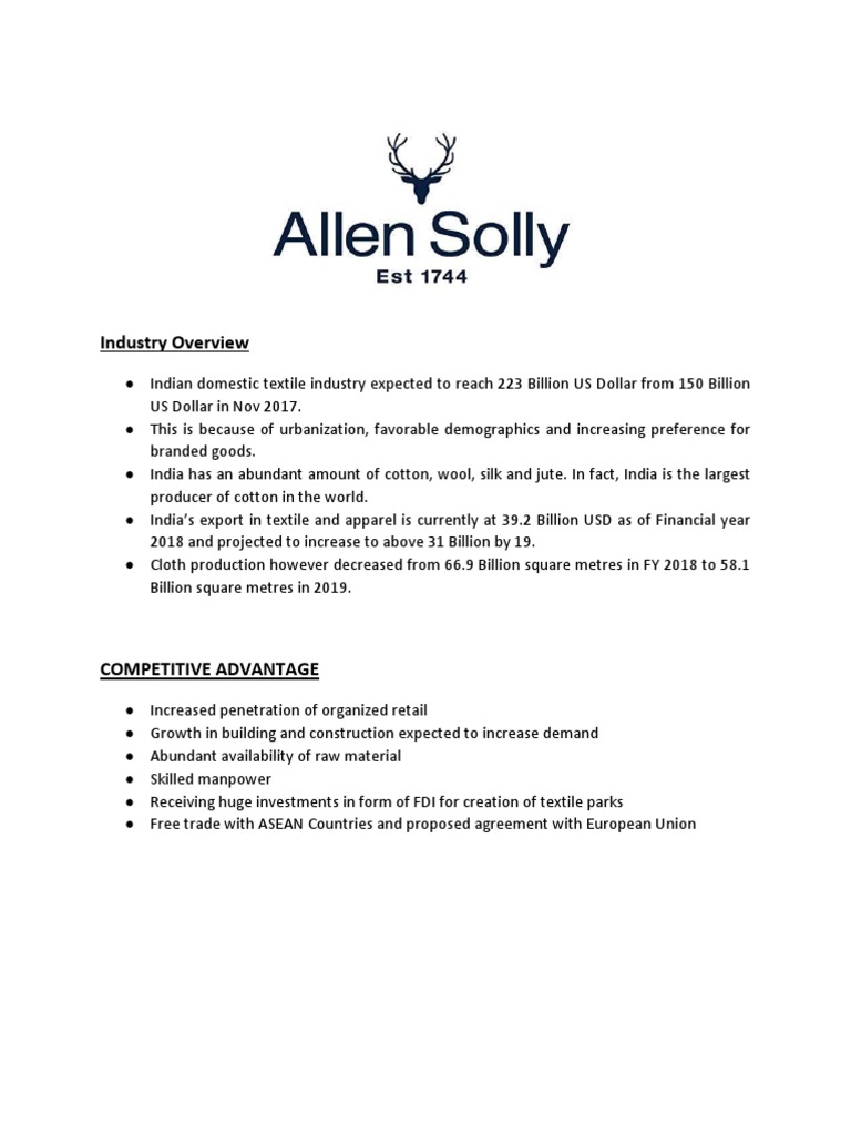 Vertical Integration in Apparel Industry | PDF | Retail | Brand